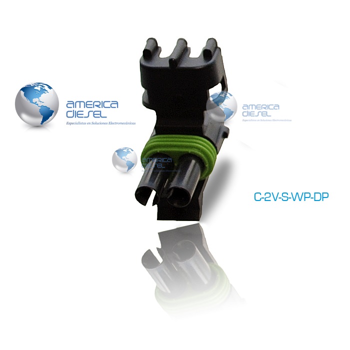 2 Way WP Female Connector - America Diesel