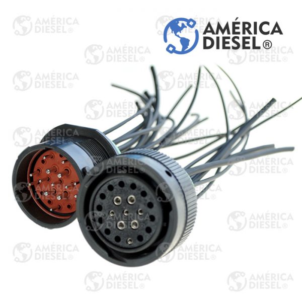 5-Way MP Gray Injector Connector - America Diesel