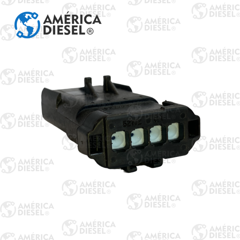 4 Way Apex Male Connector (Black) - America Diesel